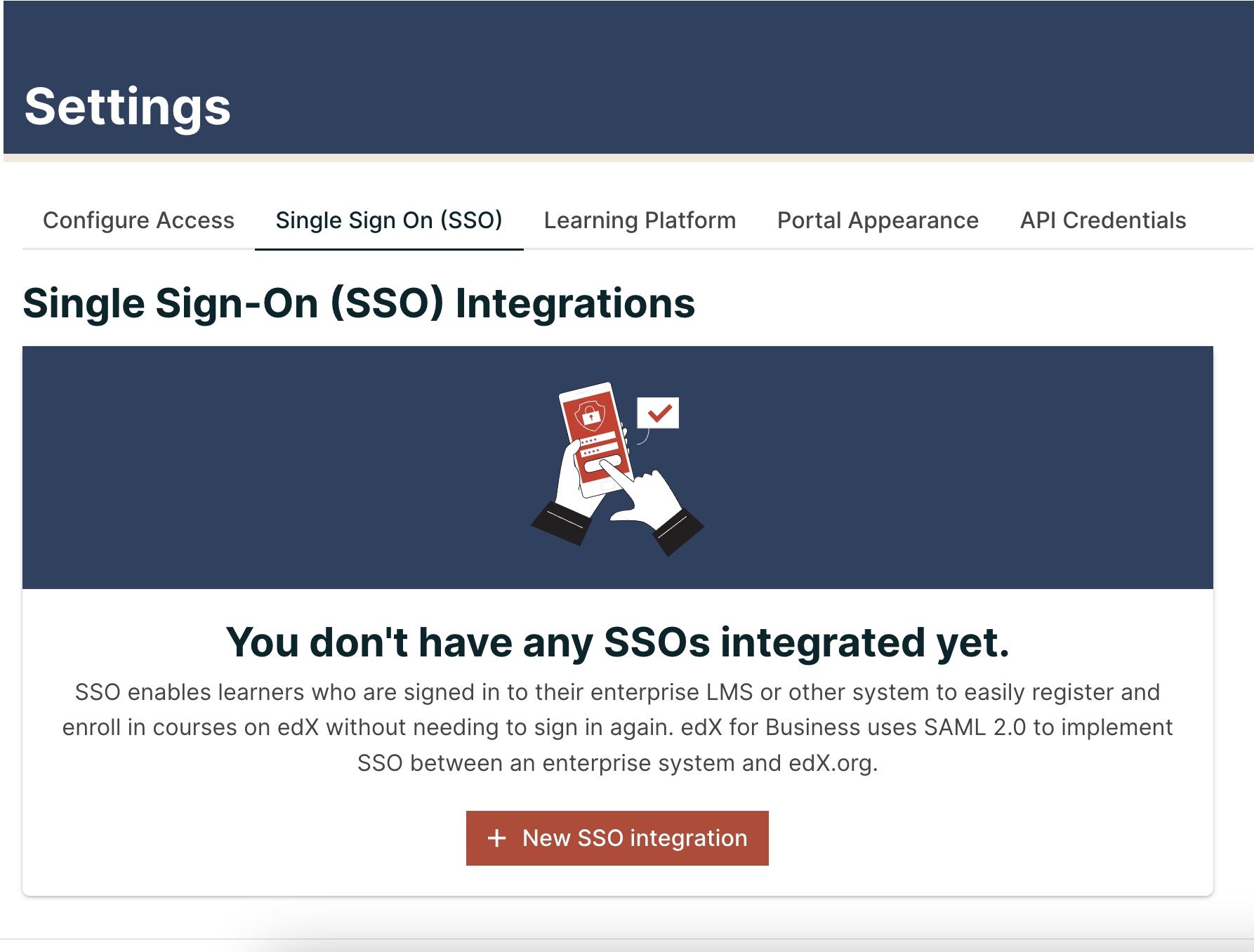 Configuring Single Sign-on (SSO) within the edX Admin Portal