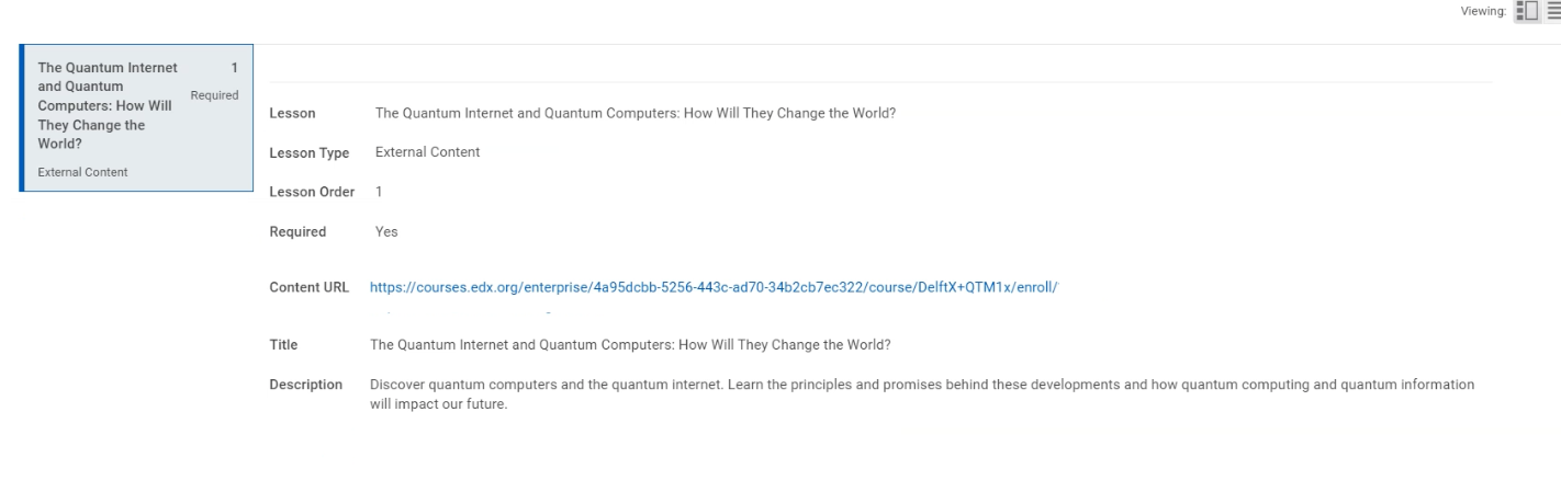 Integrating edX with Workday